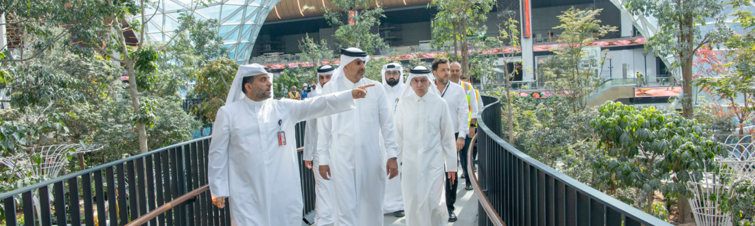 His Excellency Prime Minister inspects ongoing work at Hamad and Doha ...